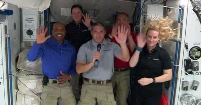 SpaceX Crew Dragon astronauts describe thrilling ride to orbit - CBS News