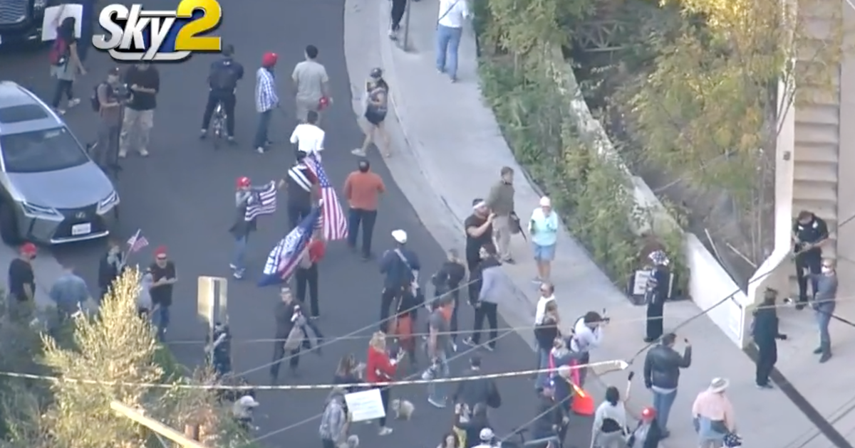 Protesters Gather At Ferrer's Home Demanding To 'Open LA' One Day ...
