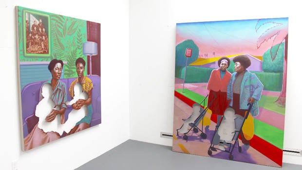 Artist Titus Kaphar on depicting loss and finding purpose - CBS News