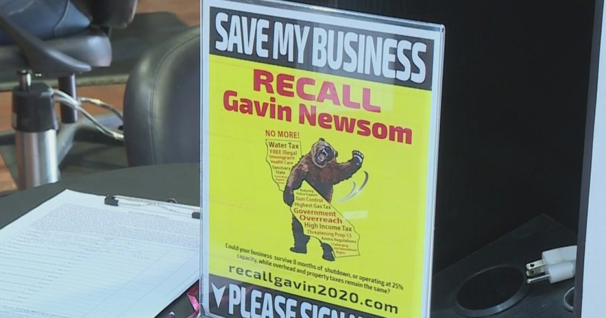 'Recall Newsom' Campaign Ramps Up In Light Of Impending Shelter In ...