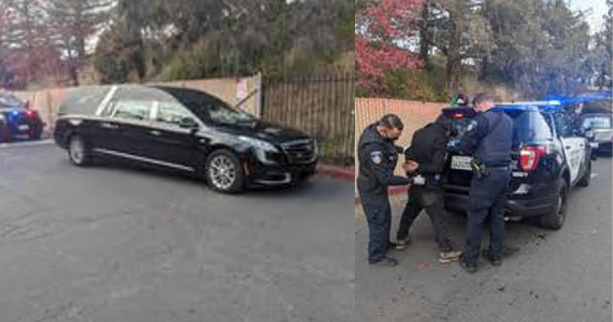 Santa Rosa Man Arrested For Stealing Hearse That Delivered Casket To ...