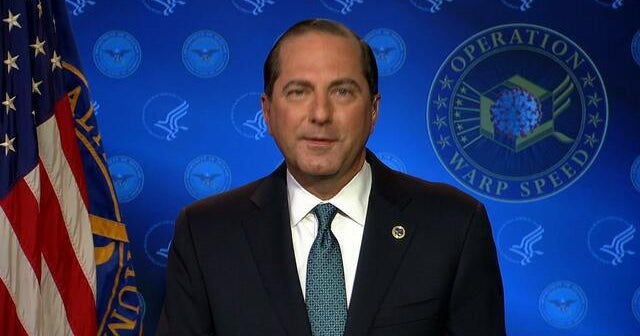 Transcript: Alex Azar on "Face the Nation," December 13, 2020 - CBS News