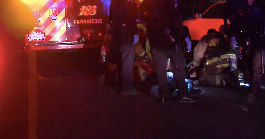 Child Pulled From Burning Pomona Apartment - CBS Los Angeles