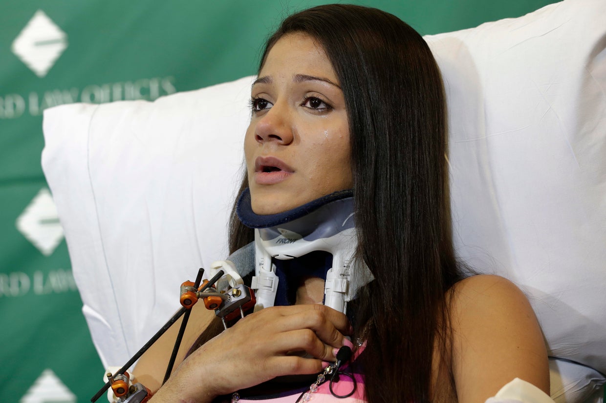 Acrobats who suffered "life-altering" injuries in circus accident reach ...