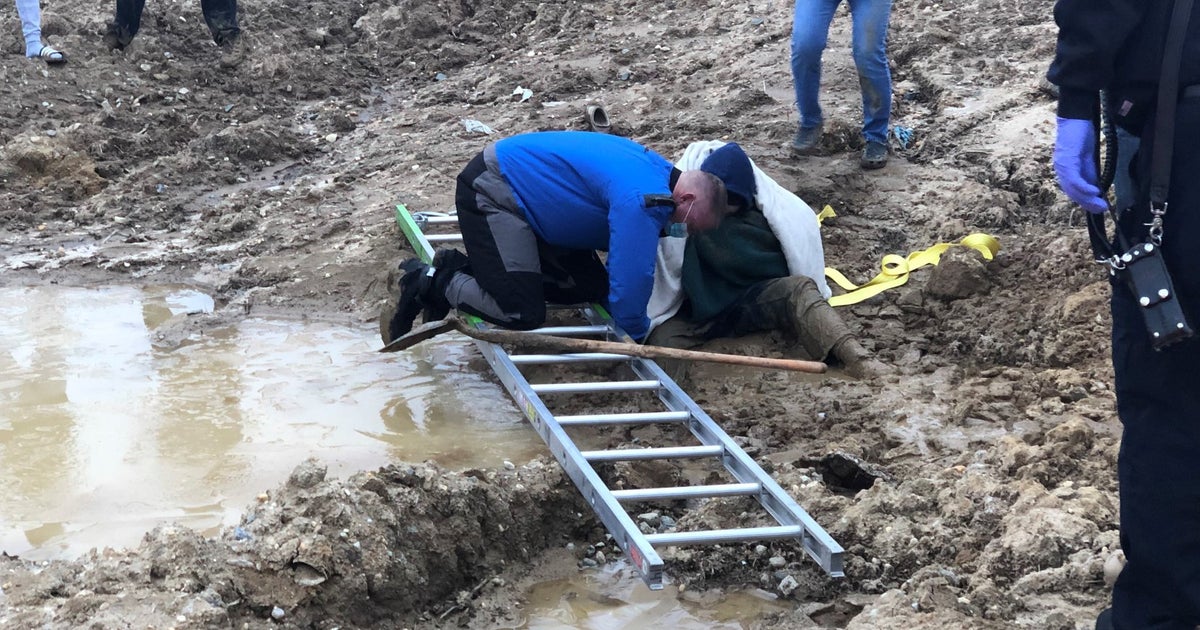 14-Year-Old Boy Rescued After Being Trapped In Mud For More Than Hour ...