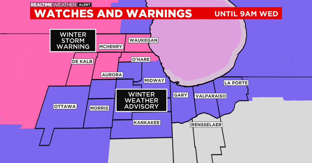 Chicago Weather: Winter Storm Warning Continues For Parts Of Area ...