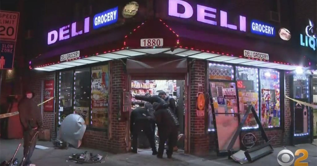 Car Slams Into Bronx Deli After Driver Allegedly Tried To Strike 2 ...