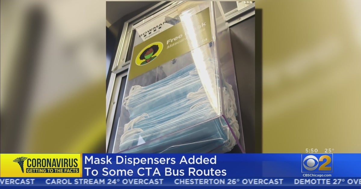CTA Offering Free Masks On Some Bus Lines - CBS Chicago