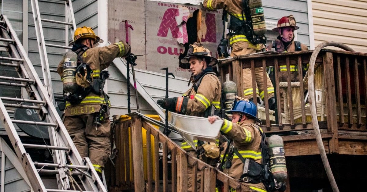 Wood Stove Starts House Fire In Crofton, No Injuries Reported - CBS ...