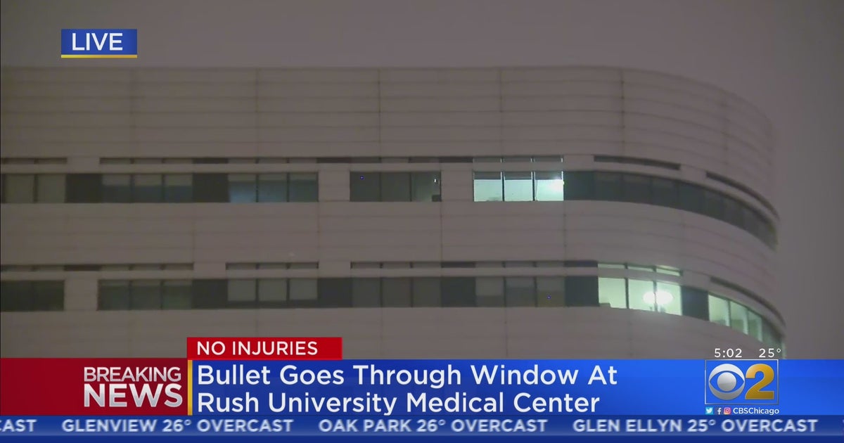 Suspected Bullet Goes Through Window At Rush University Medical Center ...