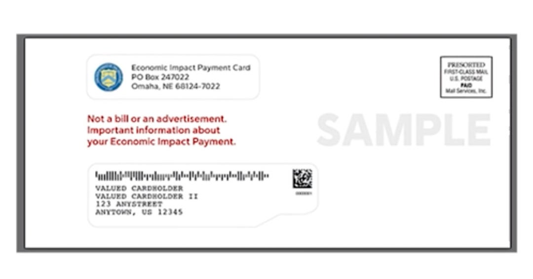 Stimulus Check (Or Debit Card) Is In The Mail: Here's What It Looks ...