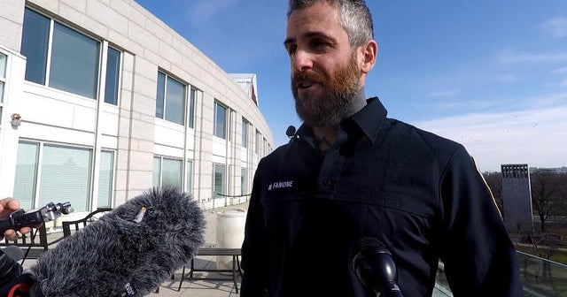 Officer describes being assaulted during Capitol riot - CBS News