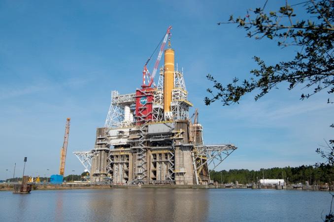 Huge NASA SLS rocket faces critical test firing before moon mission ...