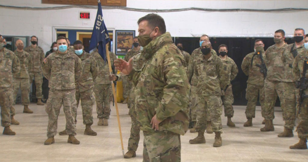 Members Of Massachusetts National Guard In Melrose Prepare For DC - CBS ...