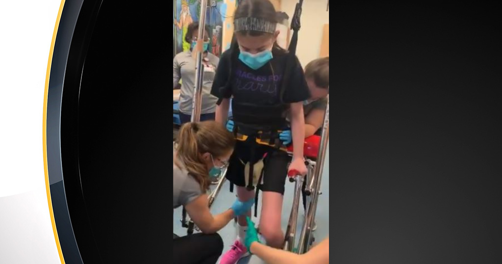 UPLIFTING: Mary Maloney Begins Taking Steps On Her Own As She Recovers ...