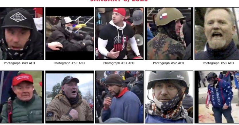 SEE IT: FBI Releases More Images Of Suspected Rioters From The U.S ...