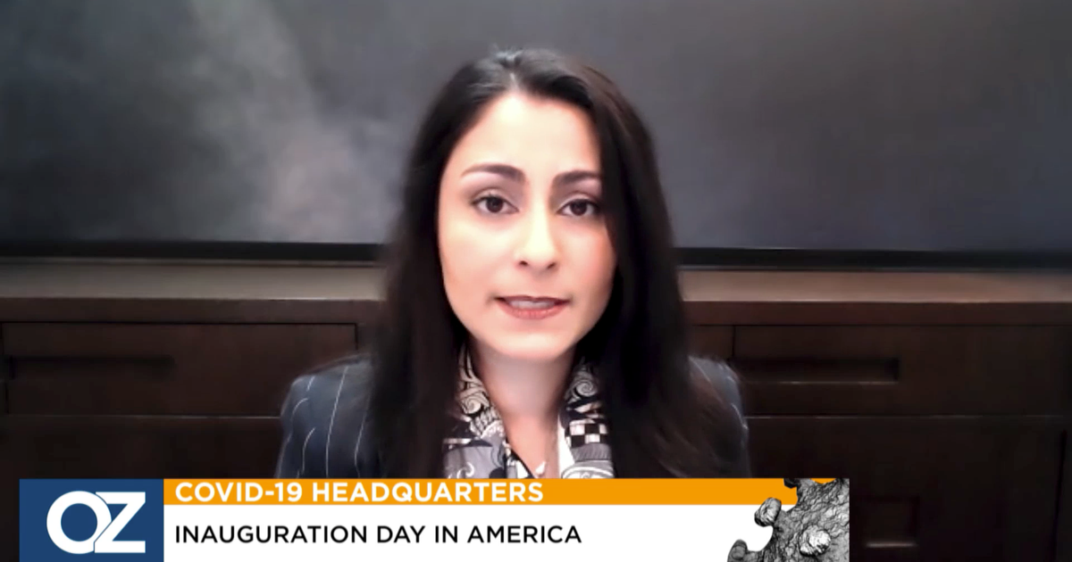 Dr. Gounder Tells Dr. Oz How The Task Force Plans To Give Out 100 ...