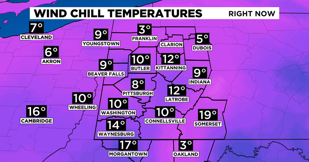 Pittsburgh Weather: Wicked Wind Chills, Wintry Weather - CBS Pittsburgh