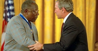 Former President George W. Bush On Passing Of Hank Aaron: He 'Never Let ...