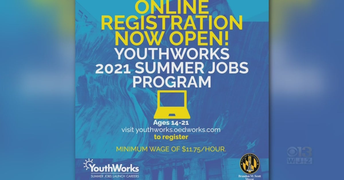 You Can Register Online Now For Baltimore YouthWorks 2021 Summer Jobs ...