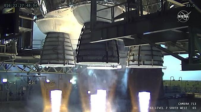 NASA and Boeing plan second moon rocket test firing to collect critical ...