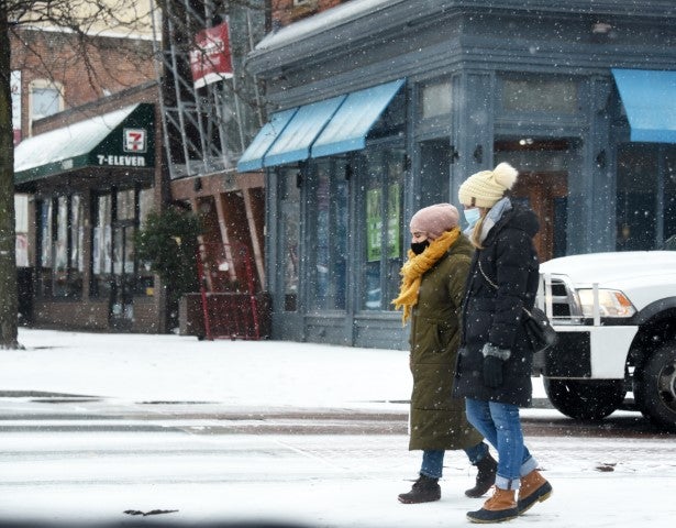 Snow Scenes In Philadelphia As Winter Storm Blankets Delaware Valley