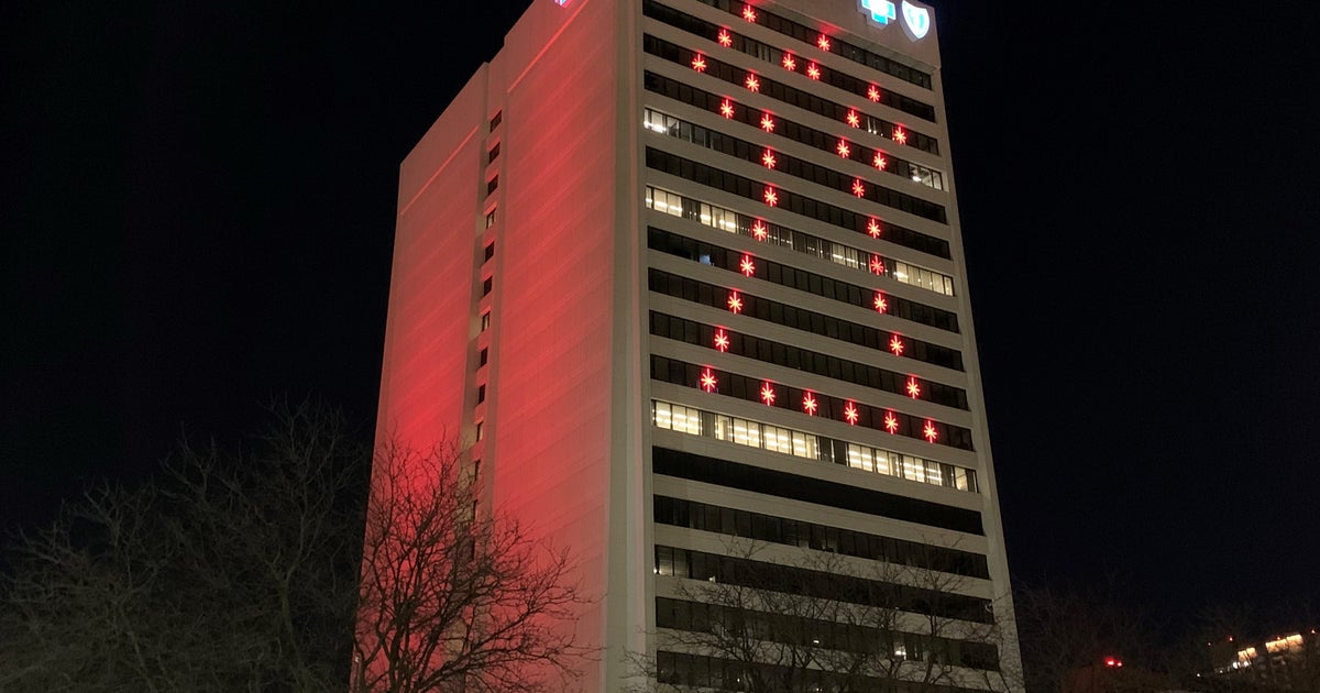 PHOTOS: Downtown Detroit Landmarks 'Go Red' In Honor Of American Heart ...