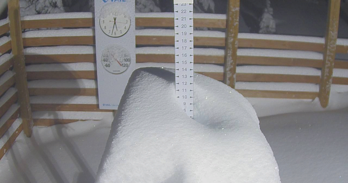 Colorado Weather: Storm Buries The Mountains And More Snow Is Coming ...