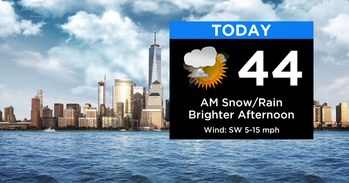 New York Weather: CBS2's 2/5 Friday Afternoon Forecast - CBS New York