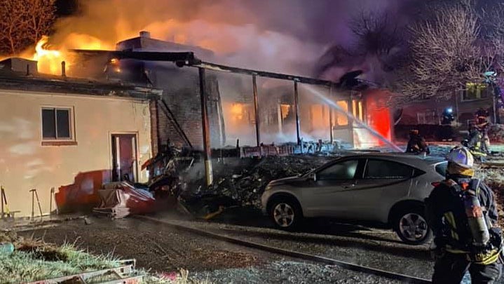 Firefighters Rush To Burning Home In Golden Before Dawn Monday - CBS ...