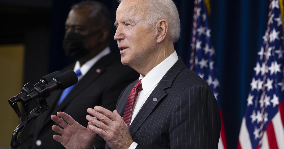 Biden announces creation of Defense Department China task force - CBS News