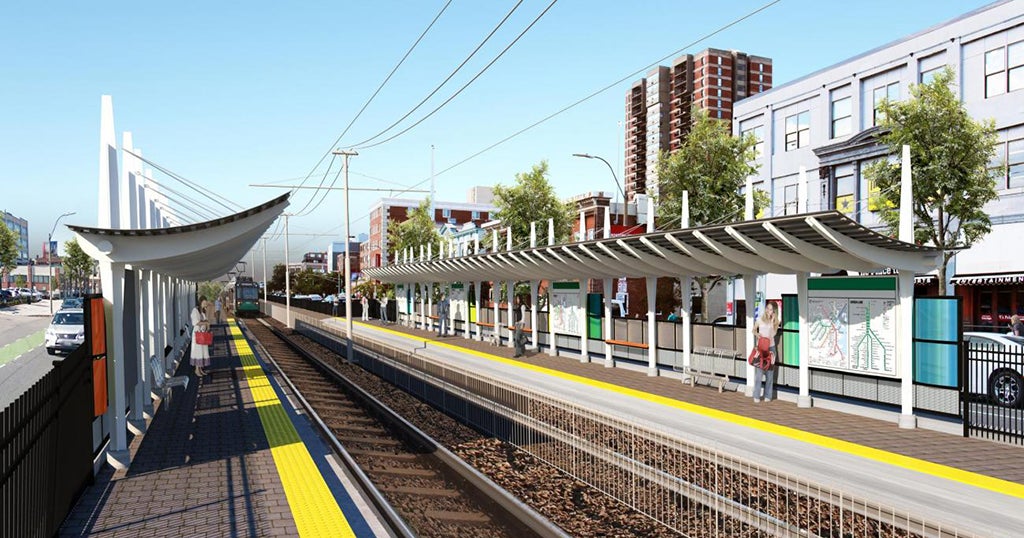 MBTA To Combine 4 B Line Stations On Green Line Into 2 - CBS Boston