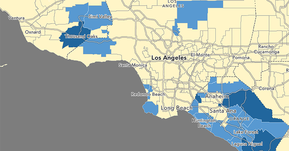 Interactive Map Tracks Status Of School Reopenings Across California ...