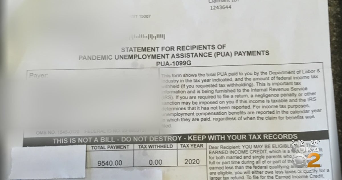Taxpayers Get 1099 Forms From Unemployment Office For Income They Never ...