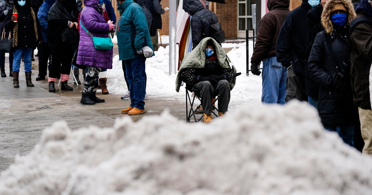 Winter storms delay delivery of 6 million vaccine doses - CBS News