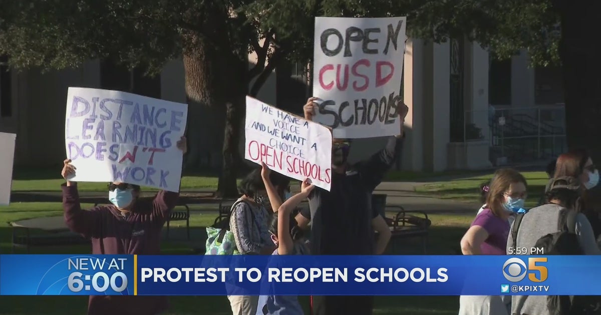 COVID: 'Let's Reopen Them' Parents Protest To Restart In-Person ...
