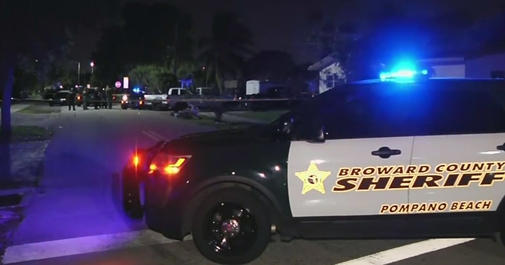 Over 30 Shots Fired In Deadly Pompano Beach Shooting - CBS Miami