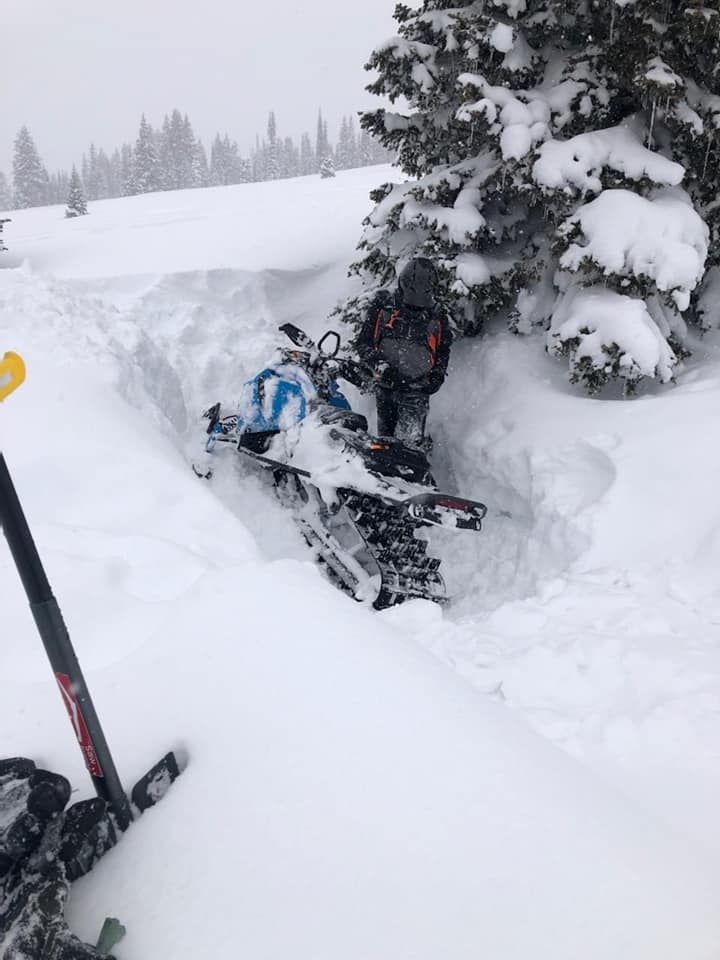 'Help Me!': Snowmobiler Counts Blessings As Stranger Finds Him Buried ...