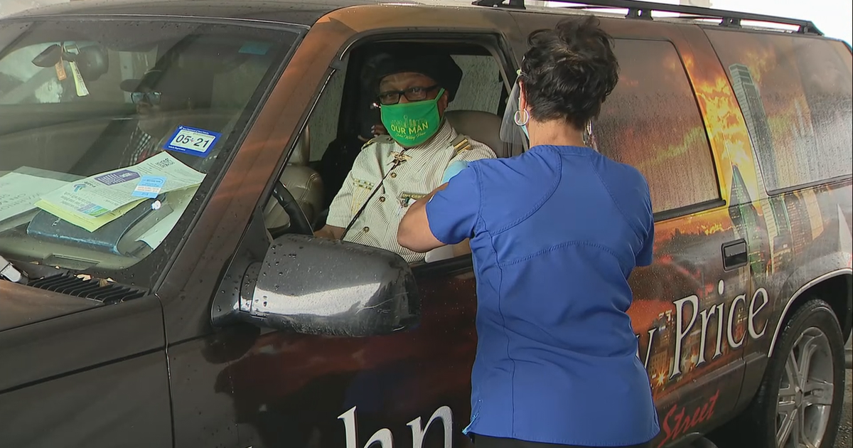 Dallas County Commissioner John Wiley Price Gets 1st COVID-19 Vaccine ...