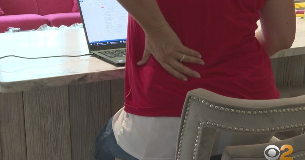 Doctors Seeing More Neck, Back Pain Related To Working From Home - CBS ...