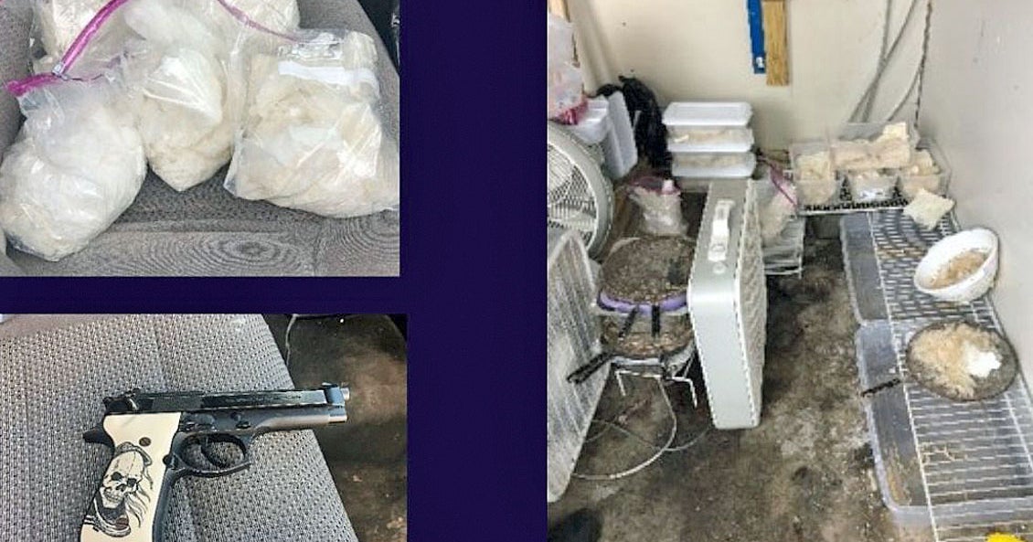 Texas Detectives Dismantle Drug Lab, Seize 50 Pounds Of Meth And Skull ...