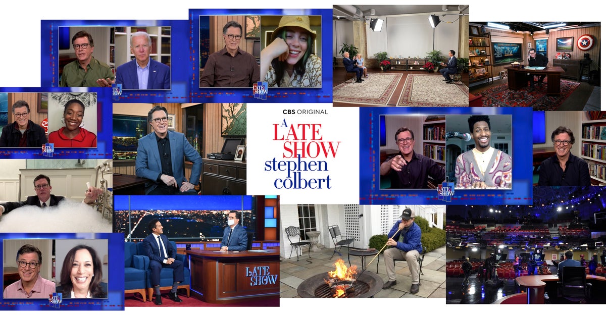 Stephen Colbert Takes A Look Back At The Year In Quarantine On 'A Late ...