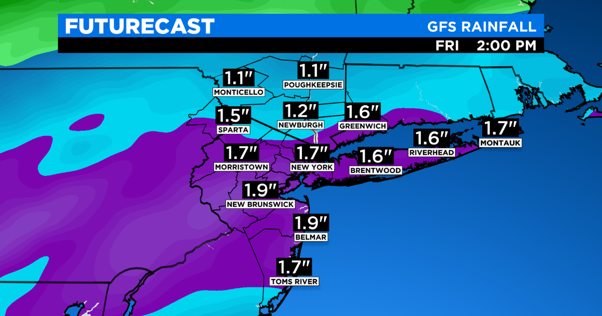 New York Weather: CBS2's 3/18 Thursday Afternoon Forecast - CBS New York