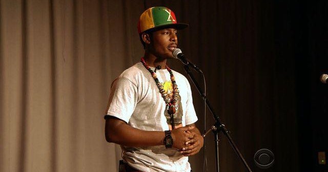 Chicago poet gives voice to community entrenched in violence - CBS News
