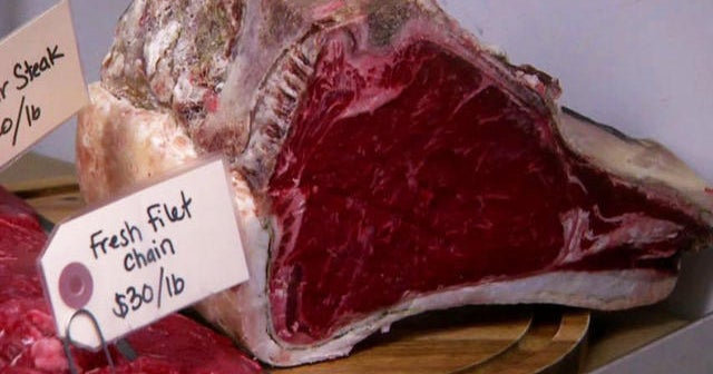 Beef prices spike to all-time high - CBS News