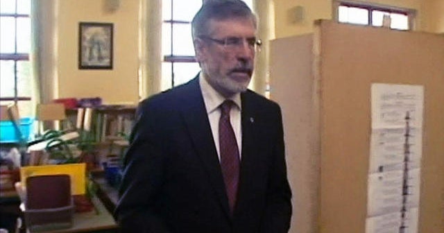 Gerry Adams arrested in connection with 1972 IRA murder - CBS News