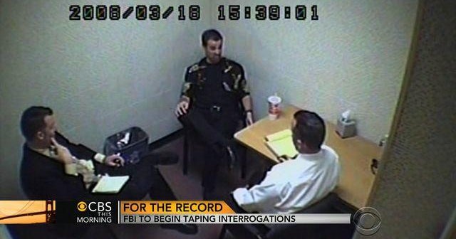 FBI to begin recording interrogations - CBS News