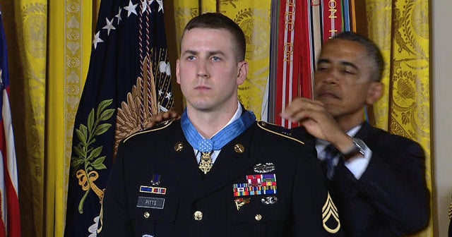 Medal of Honor recipient Sgt. Ryan Pitts: No man fought harder than any other - CBS News