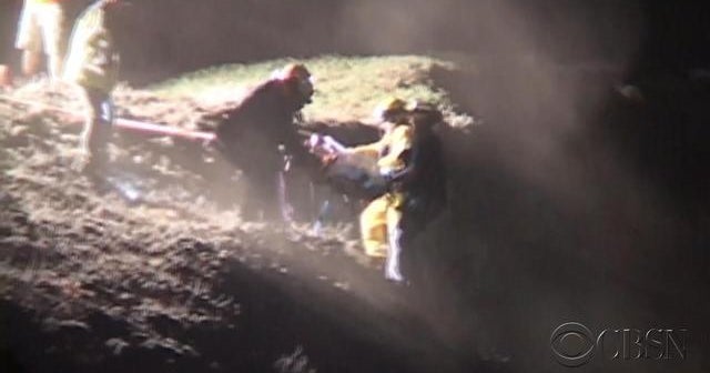 4-year-old survives cliff fall - CBS News