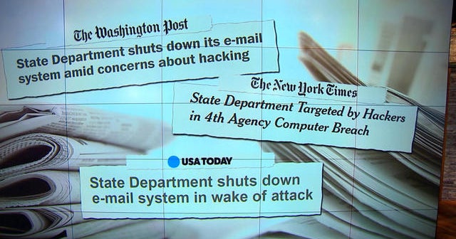 State Department hacked: Unclassified email system shut down - CBS News